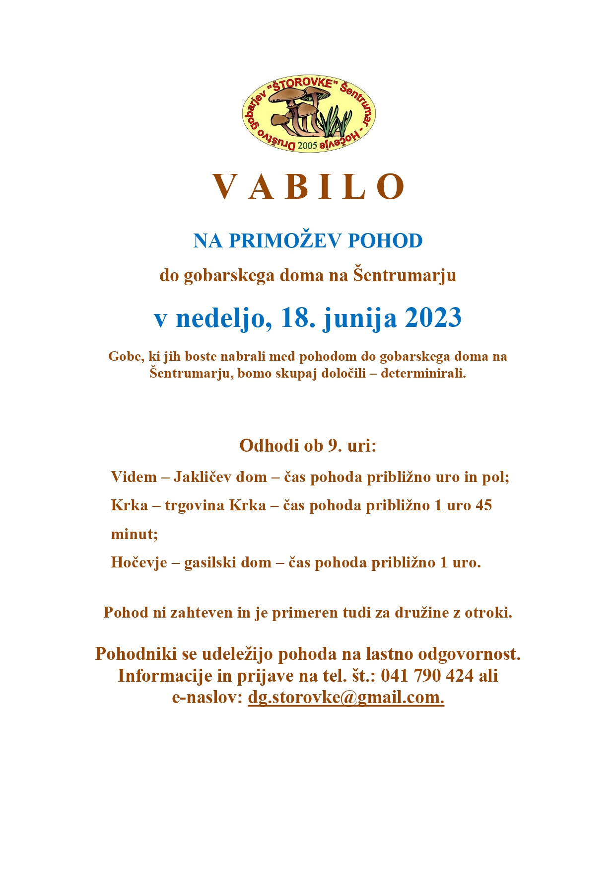 Primožev pohod v Hočevju - dobrepolje.si